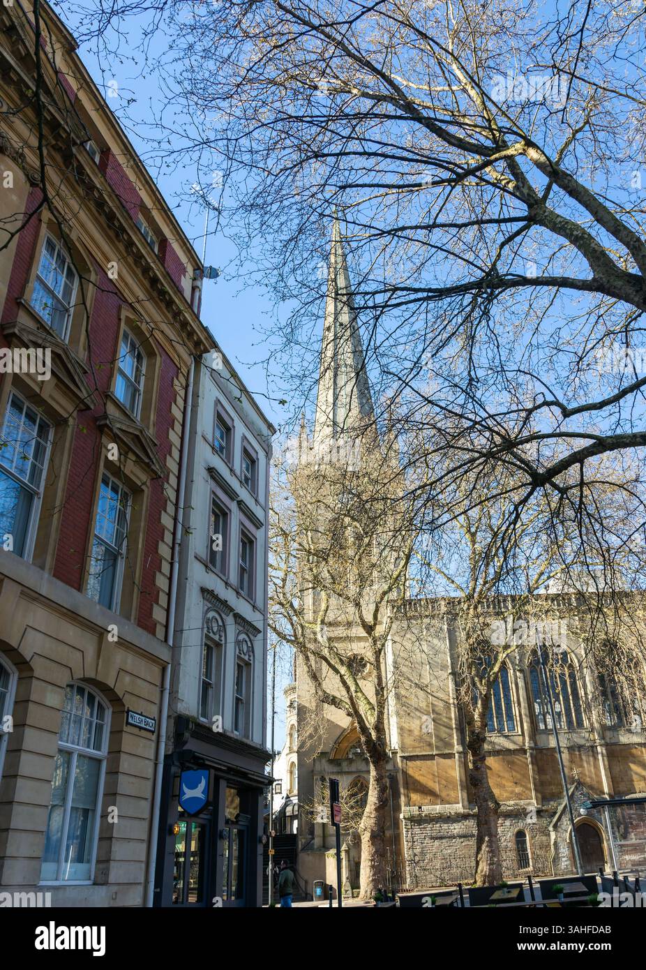 Church of Saint Nicholas, Baldwin Street, city centre of Bristol ...
