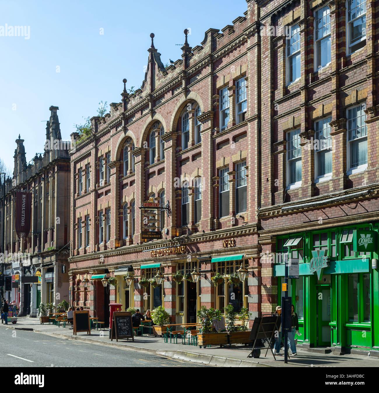 The Old Fish Market pub, Baldwin Street, city centre of Bristol ...