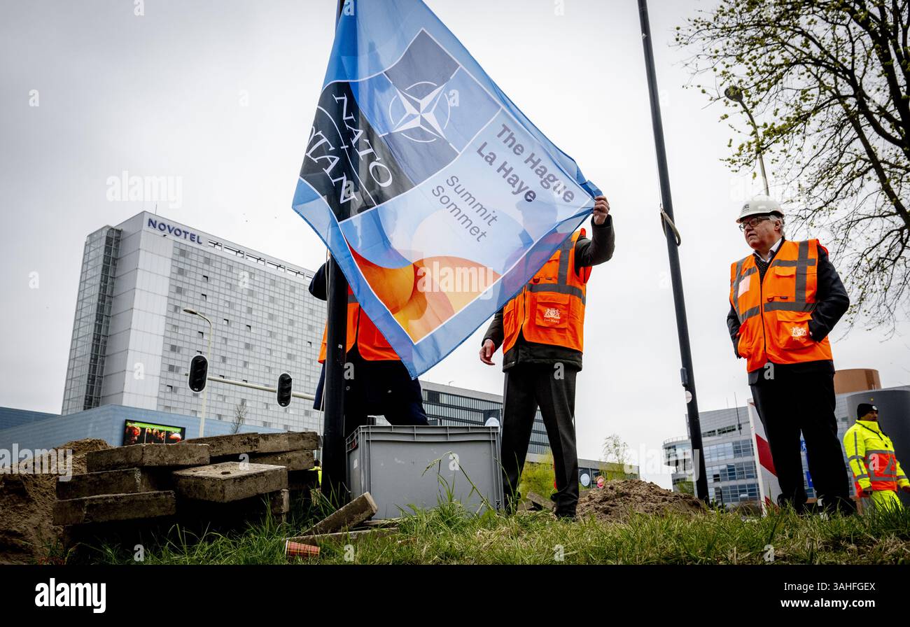 THE HAGUE - Flags will be replaced at the World Forum, where the NATO ...