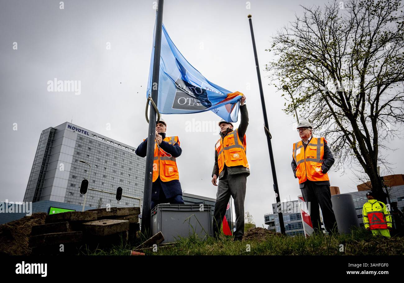 THE HAGUE - Flags will be replaced at the World Forum, where the NATO ...
