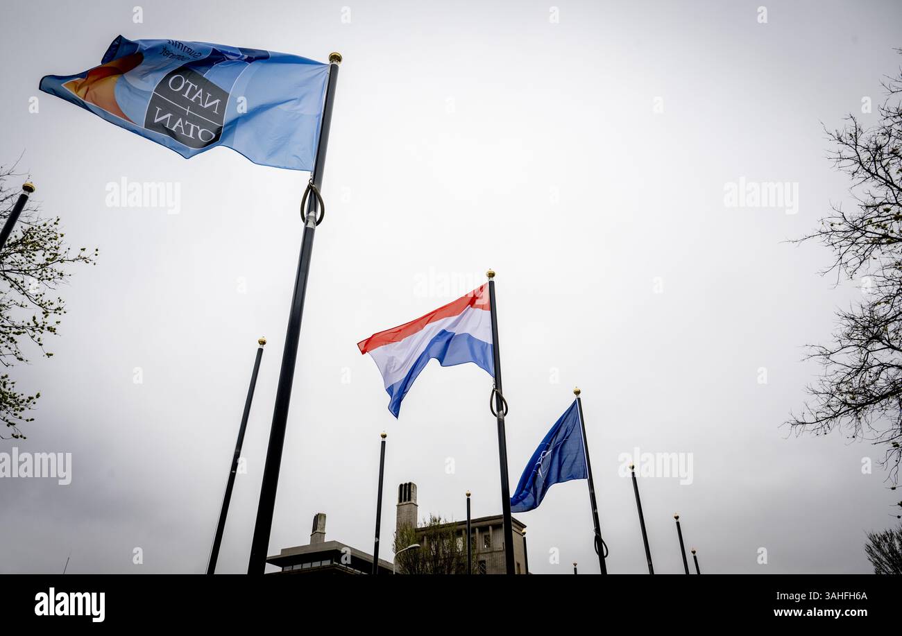 THE HAGUE - Flags will be replaced at the World Forum, where the NATO ...