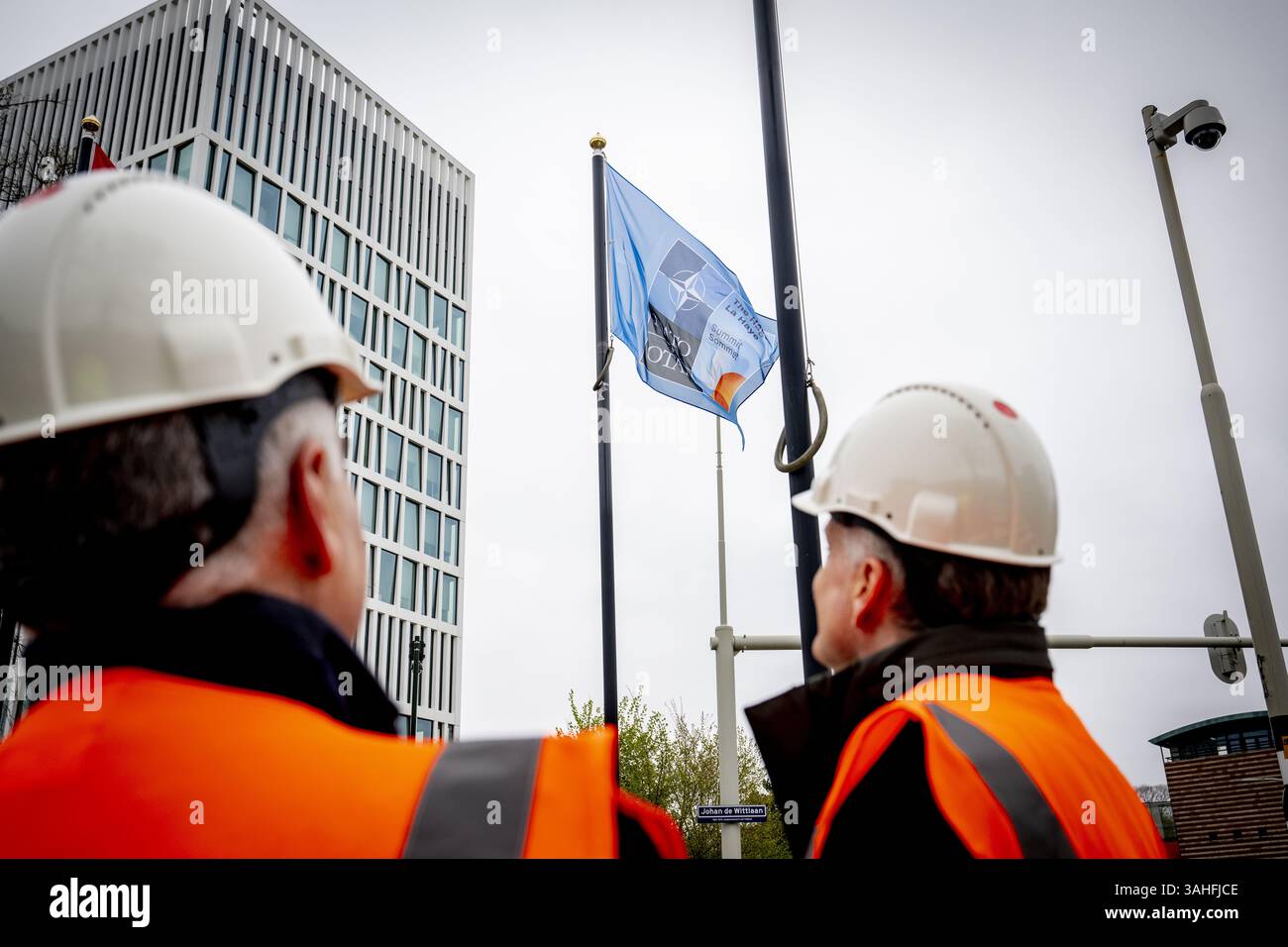 THE HAGUE - Flags will be replaced at the World Forum, where the NATO ...
