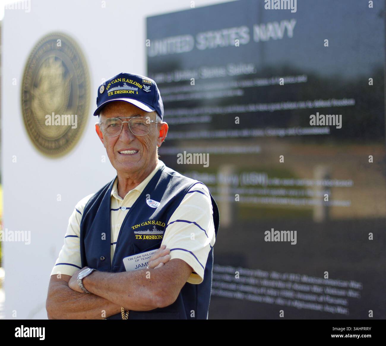 April 28, 2015 - Arlington, TX, USA - James Hotopp poses for a portrait ...