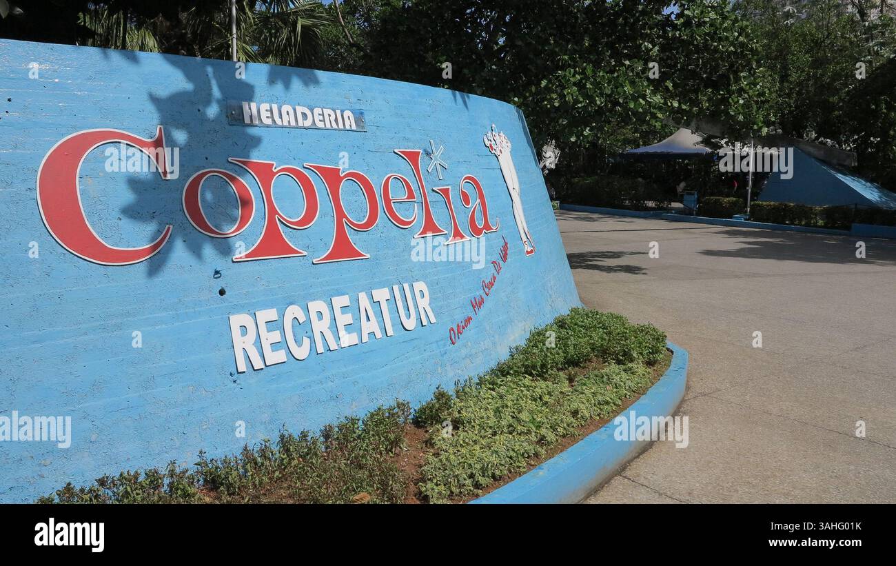 May 13, 2015 - Havana, CUB - The two-story Coppelia ice cream parlor in ...