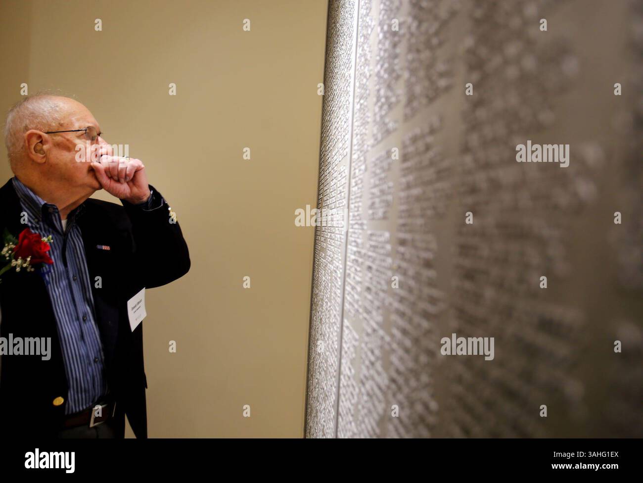 May 19, 2015 - Michigan, MI, U.S. - Donald Ulbrich, 92, of Detroit is ...