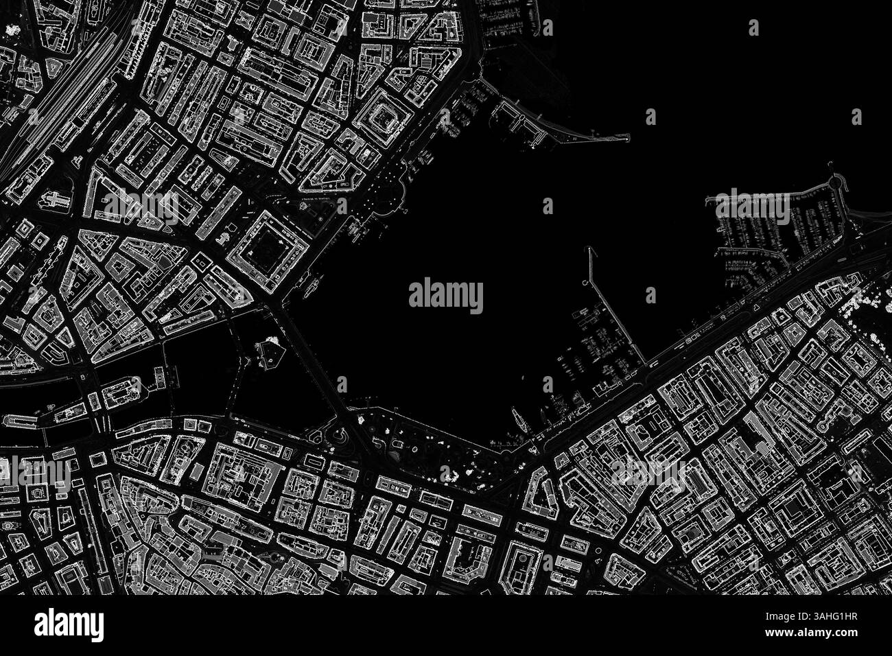 Cartographic visualization Black and White Stock Photos & Images - Alamy