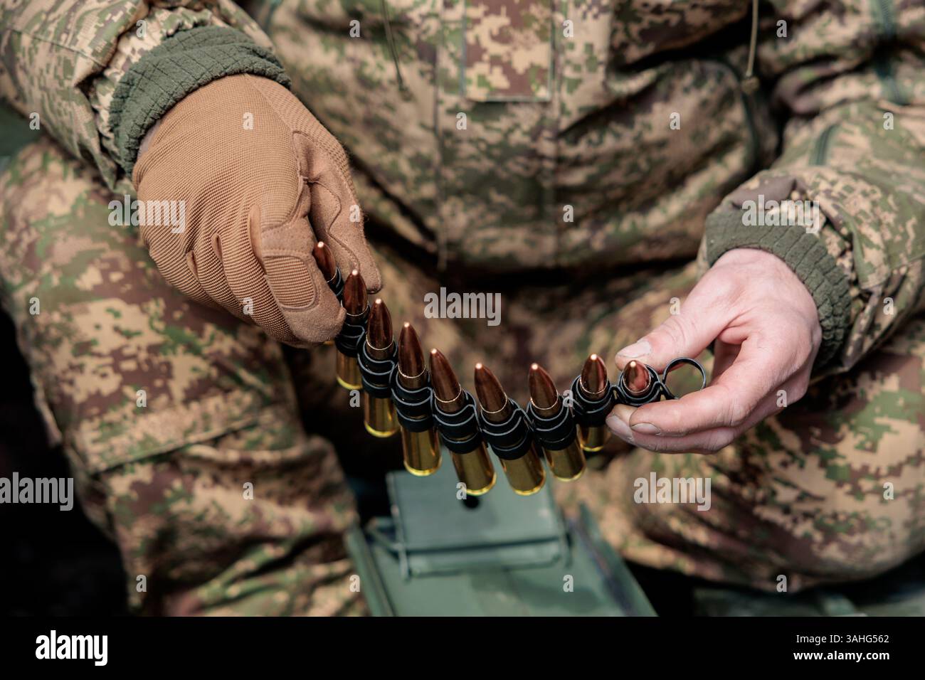Cartridges automatic carbine caliber hi-res stock photography and ...