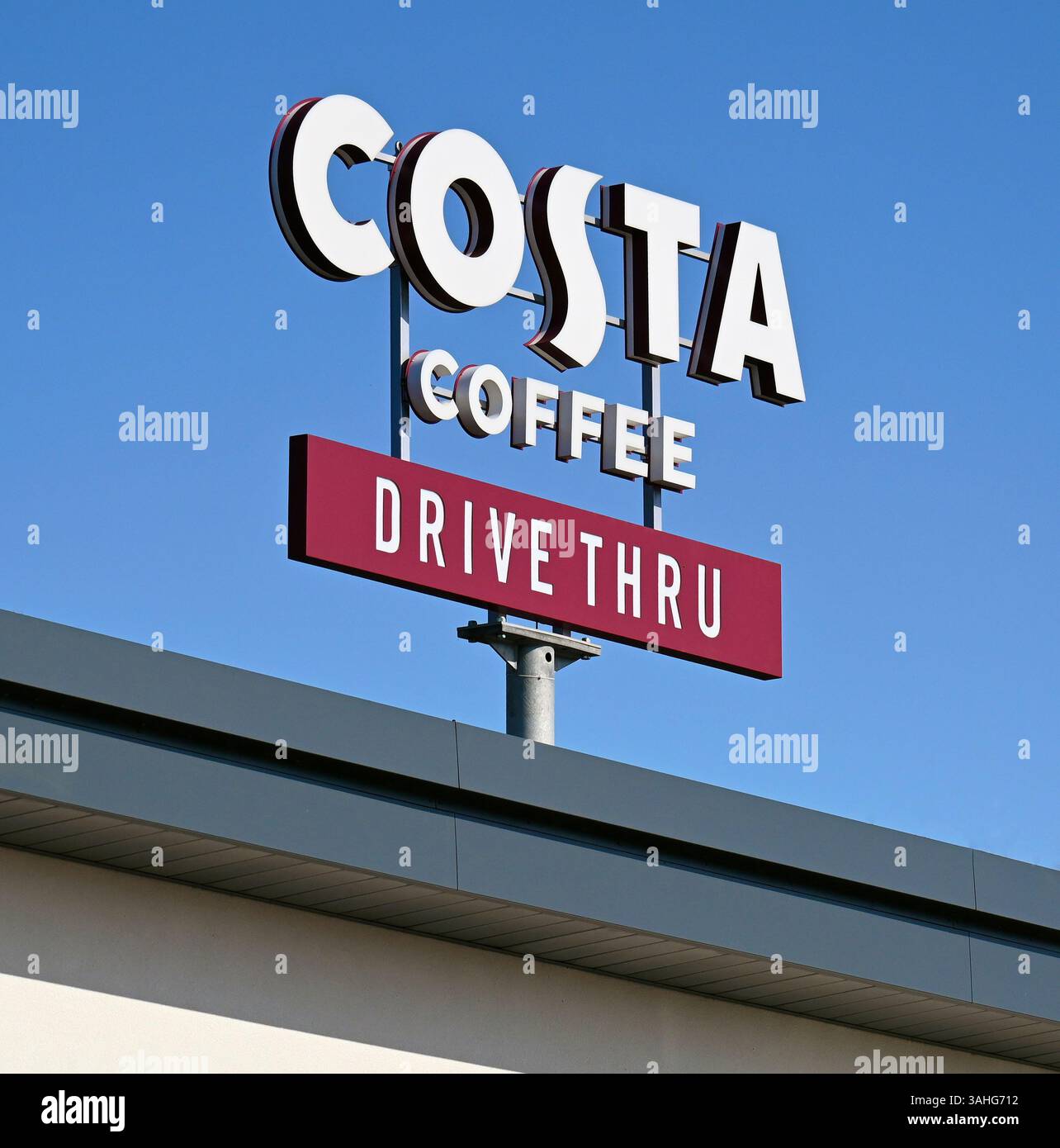 Costa Coffee Drive Thru. Queen Katherines Avenue, Kendal, Cumbria ...