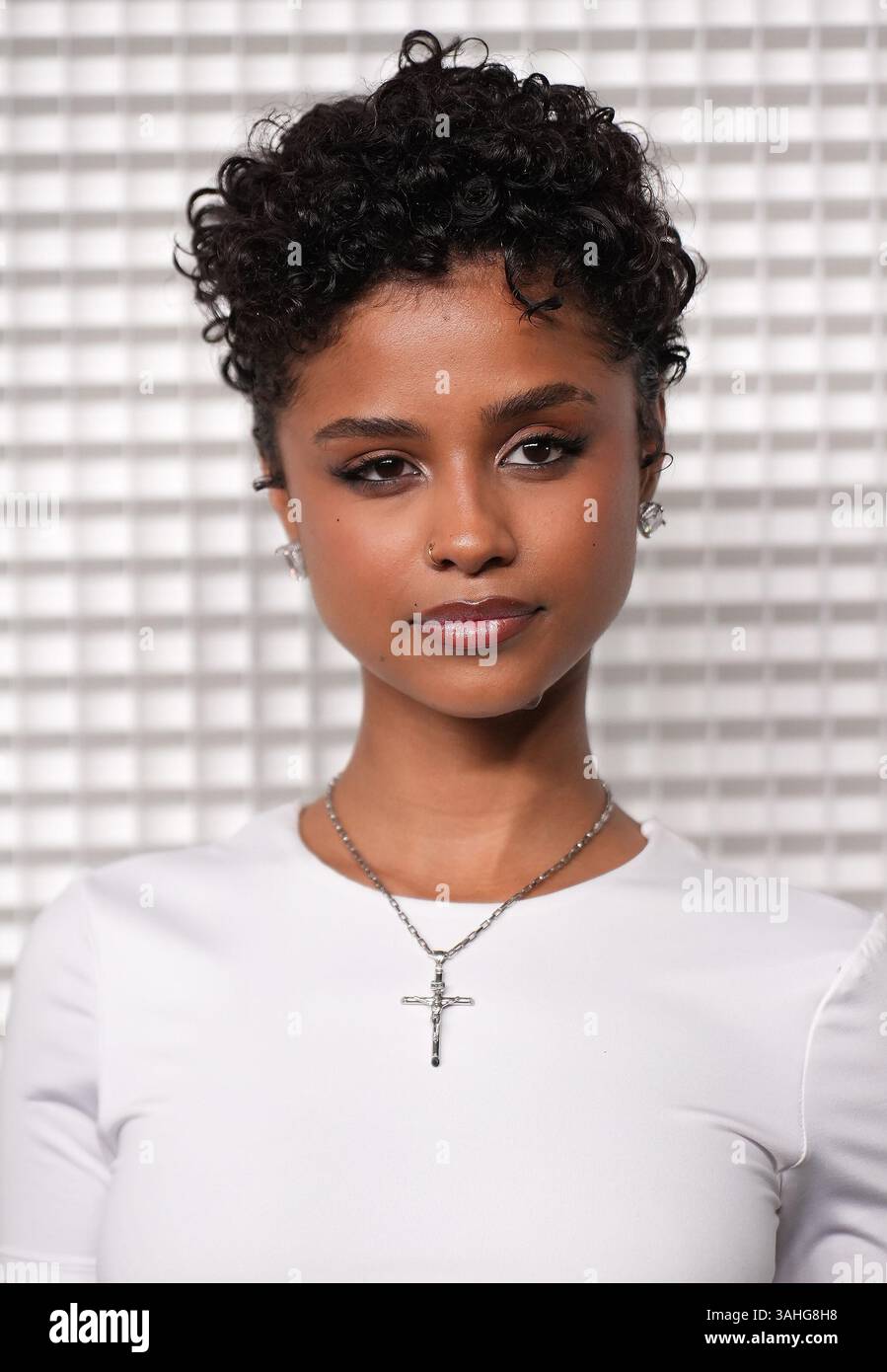 Los Angeles, USA. 09th Apr, 2025. Tyla attends the H&M&LA Music ...
