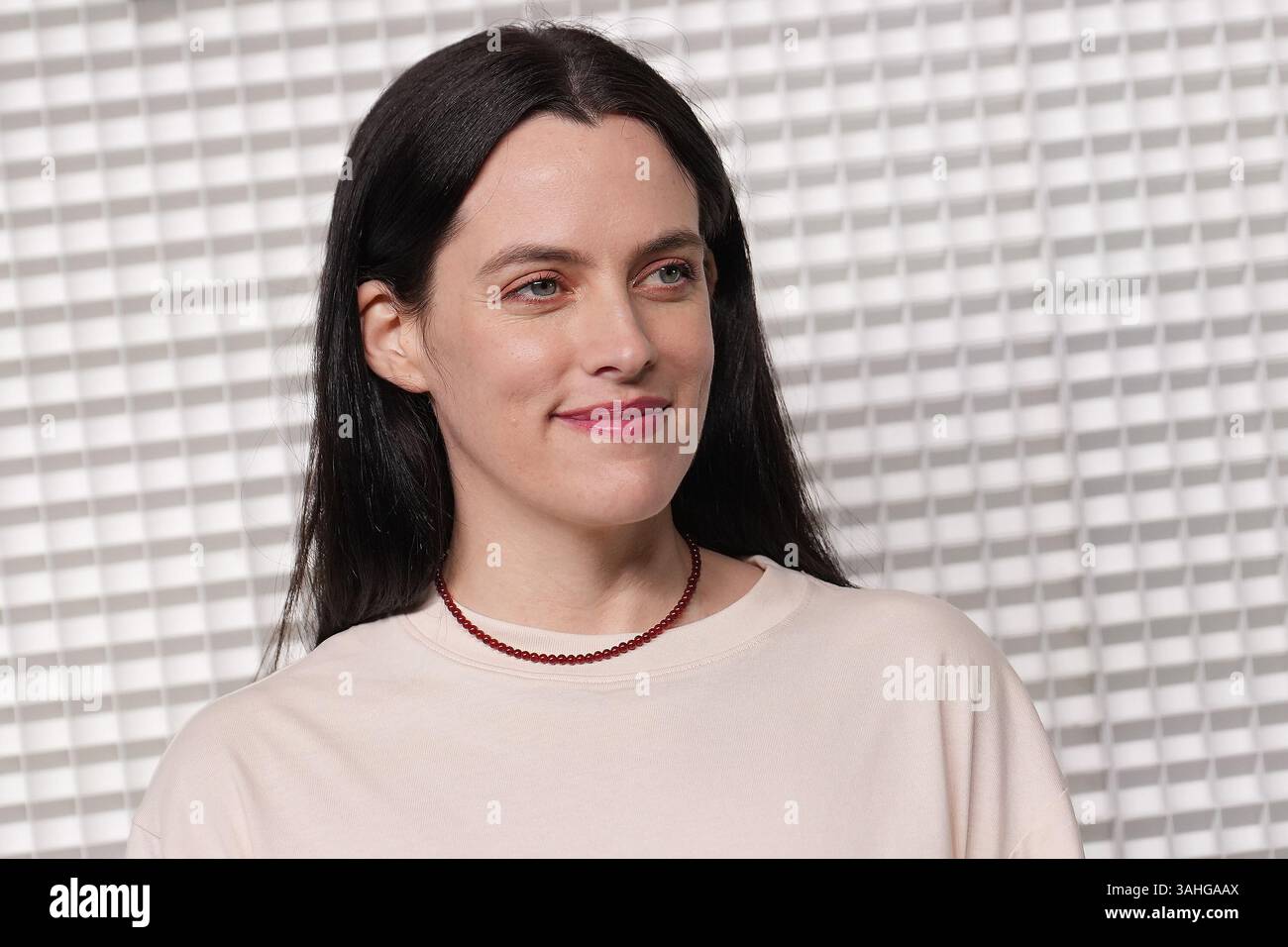 Los Angeles, USA. 09th Apr, 2025. Riley Keough attends the H&M&LA Music ...