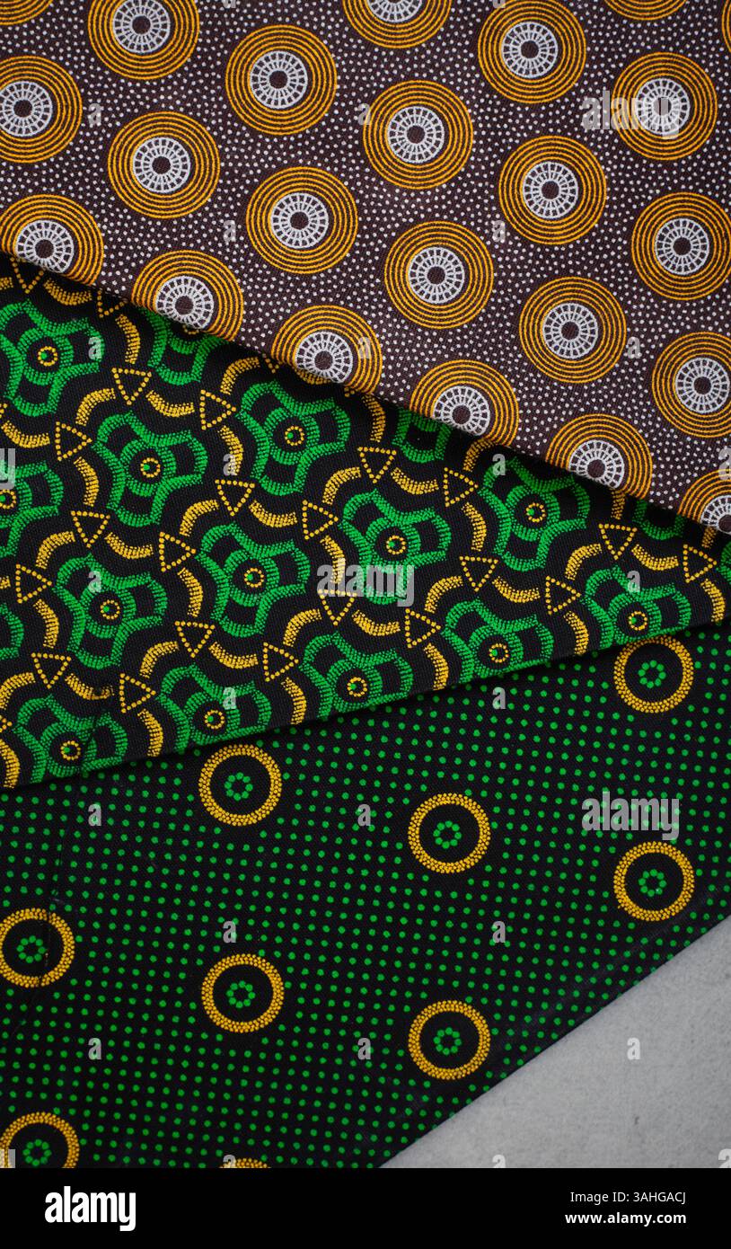 unique and lively patterns of Shwe Shwe Stock Photo - Alamy