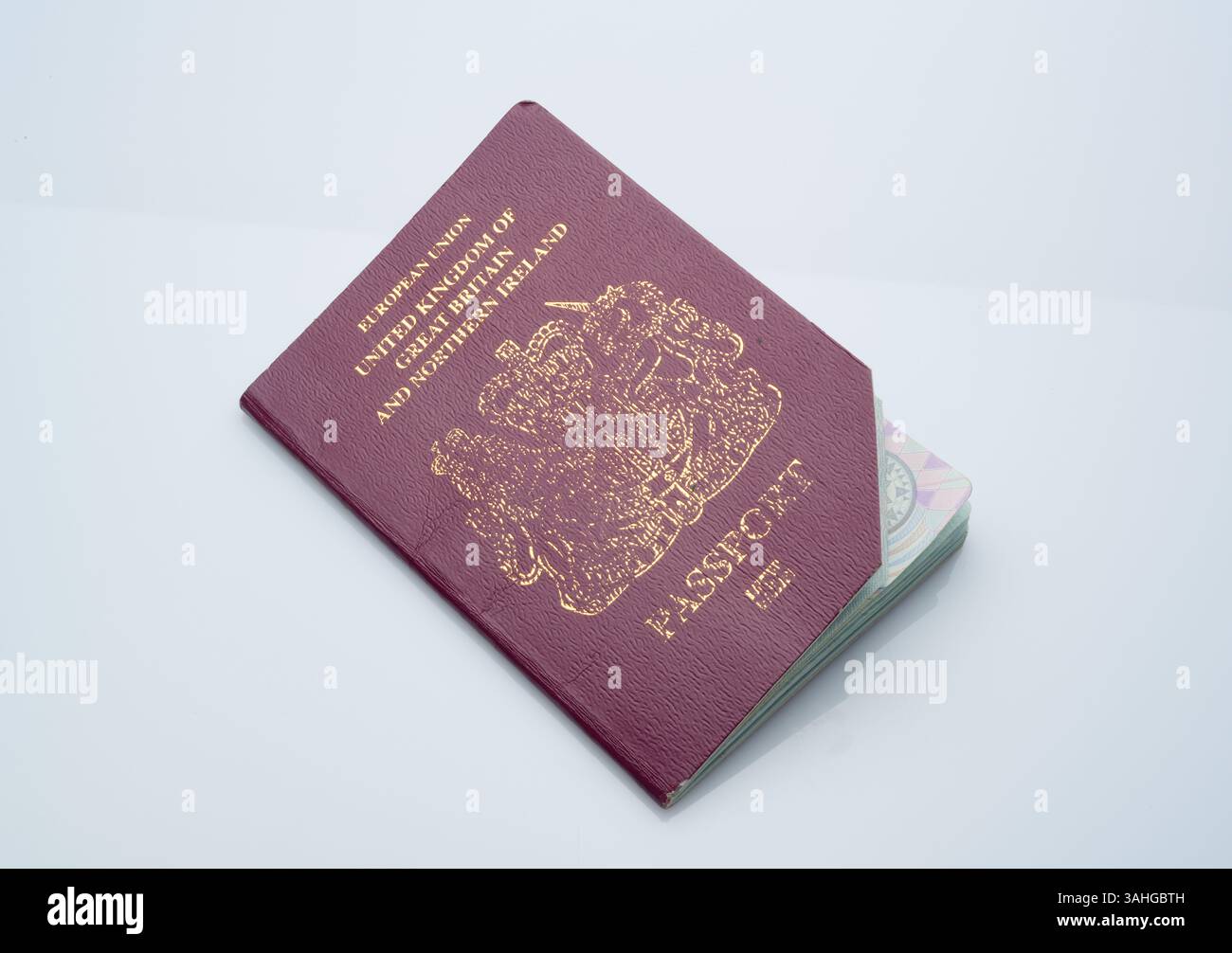 Old british passport hi-res stock photography and images - Alamy