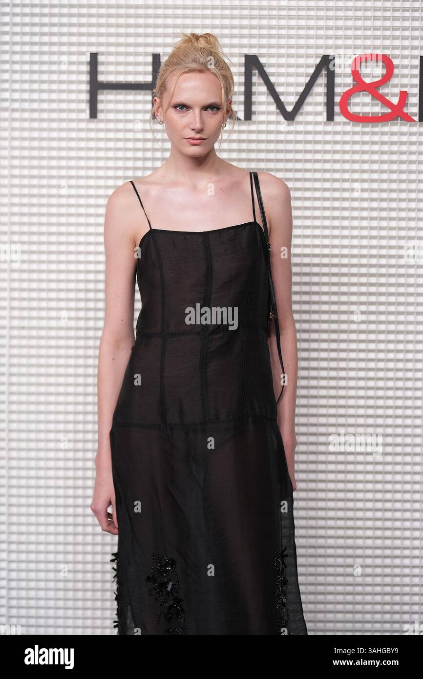 Alex Consani attends the H&M&LA Music Festival hosted by H&M at Ace ...