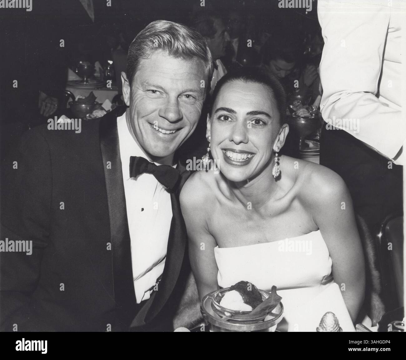 PETER GRAVES with wife Joan Endress.Supplied by Photos, inc. (Credit ...