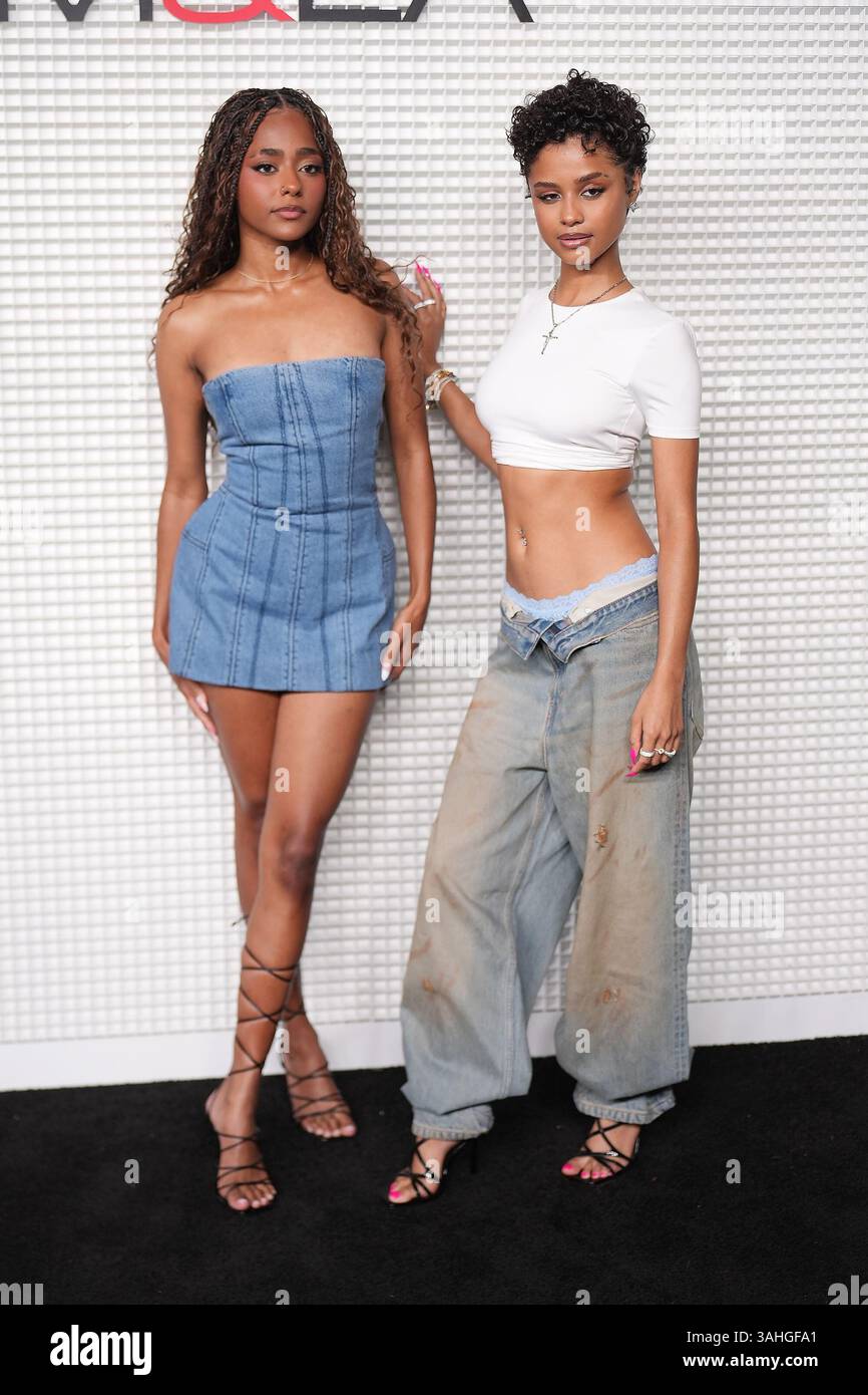 Los Angeles, USA. 09th Apr, 2025. Sydney Seethal and Tyla attend the H ...