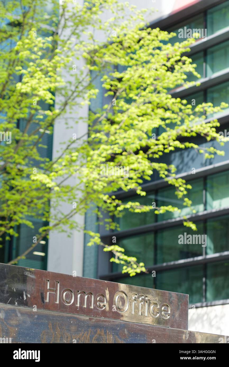 The Home Office. Government offices in central London, UK. Marsham ...