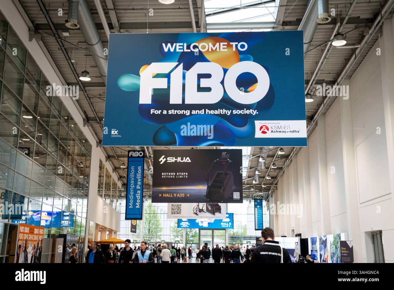 FIBO 2025 Weltleitmesse fuer Fitness, Wellness und Gesundheit in Koeln ...