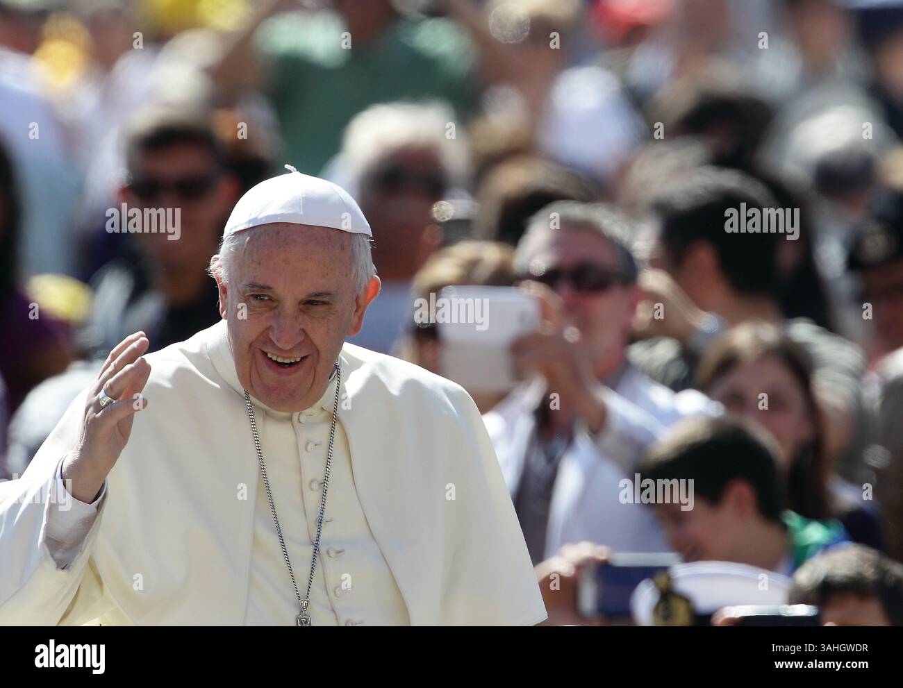 May 27, 2015 - Vatican City State (Holy See) - POPE FRANCIS during his ...