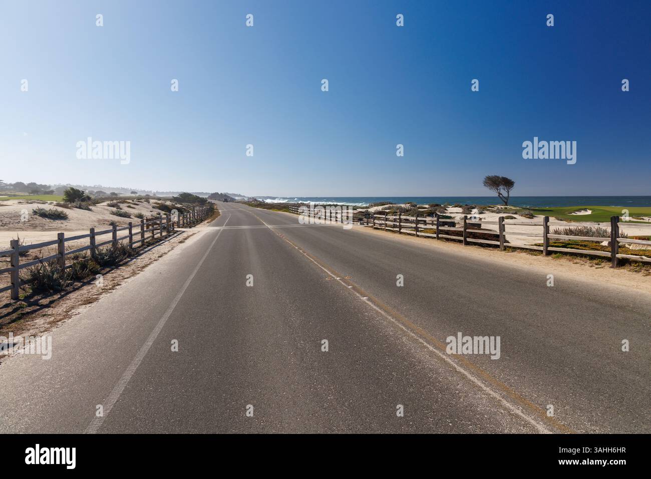 A captivating coastal landscape featuring the majestic ocean and ...