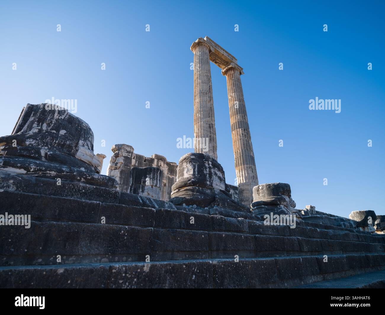 The temple of Apollo in Didim. Important ancient cities of Turkey ...