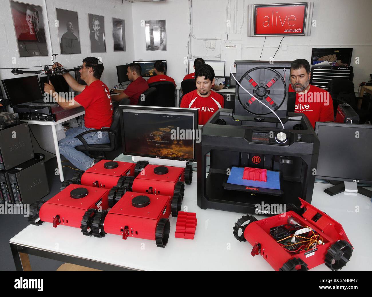 April 14, 2015 - Fort Lauderdale, FL, USA - Animusoft is a young technology company that is ...