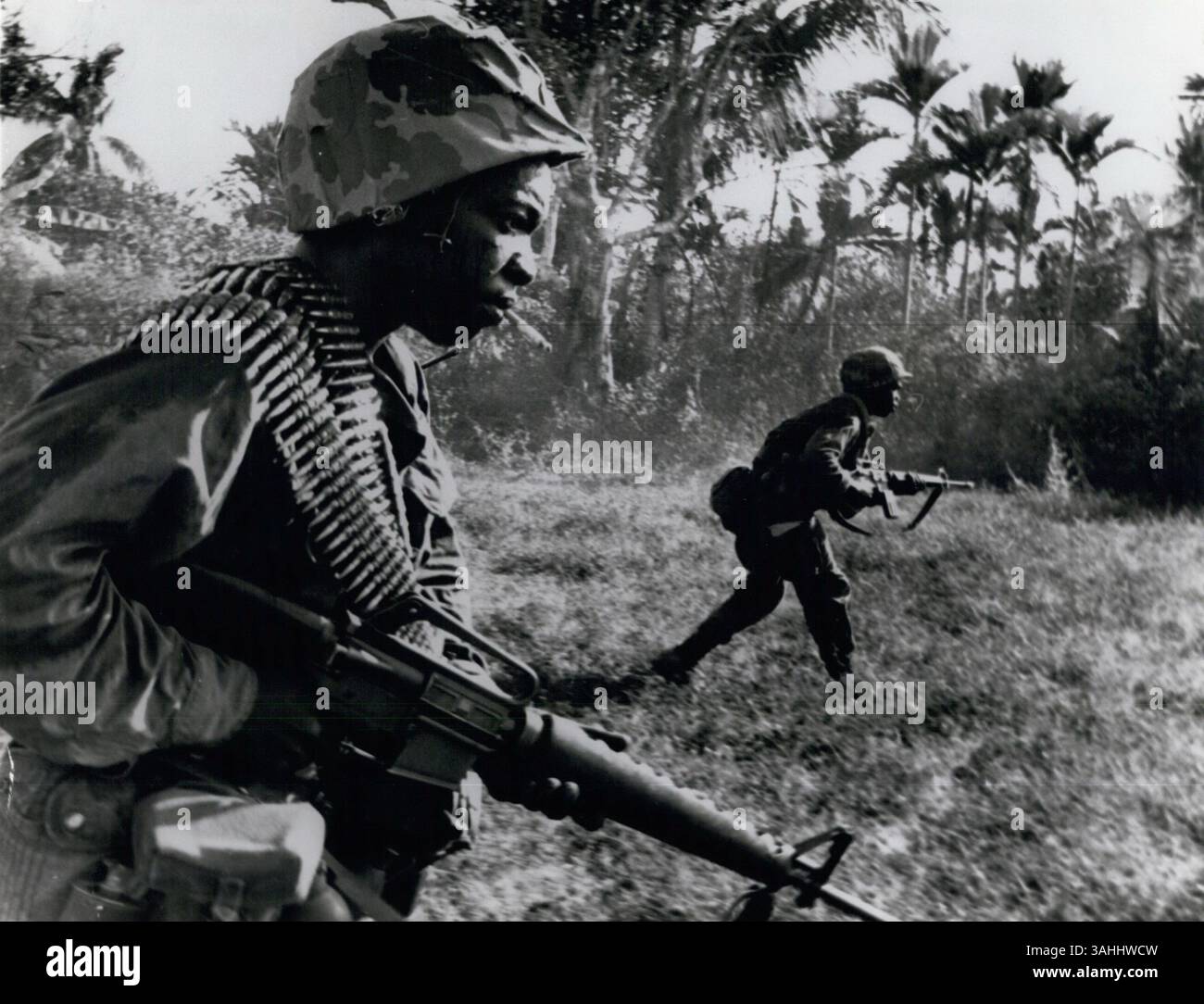 Mar 21, 1967 - Vietnam - Republic of Vietnam: A pair of riflemen from ...