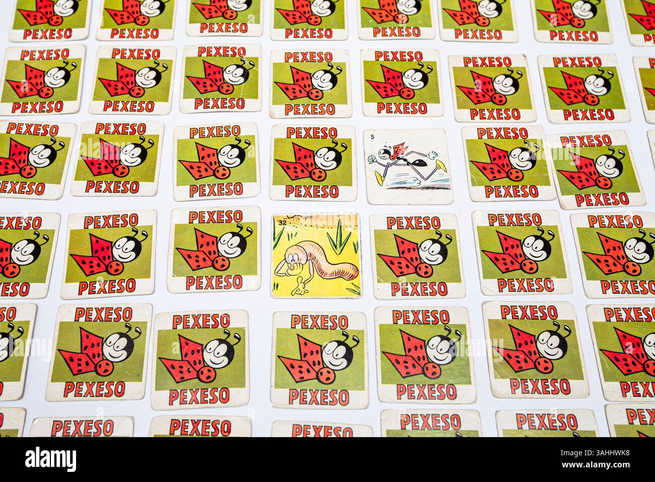 Pexeso, memory game, cards, card game. (CTK Photo/Marketa Hofmanova ...