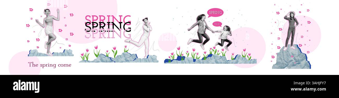 Vibrant collage artwork featuring hi-res stock photography and images ...