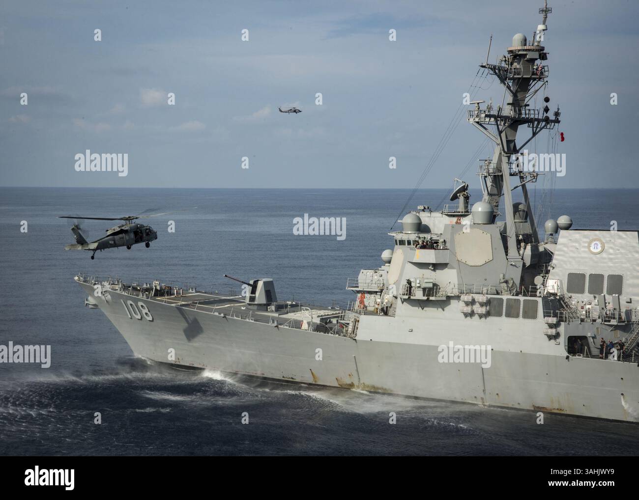 Mar 21, 2014 - South China Sea - An MH-60S Sea Hawk helicopter assigned ...