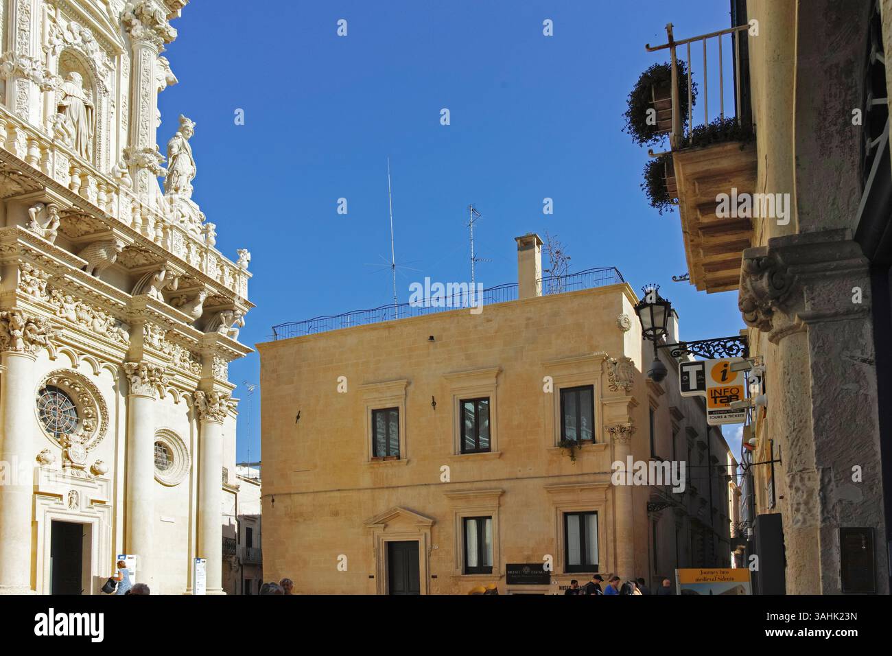 LECCE, ITALY - MAY 12, 2024: Amazing view of The Old town of Lecce ...