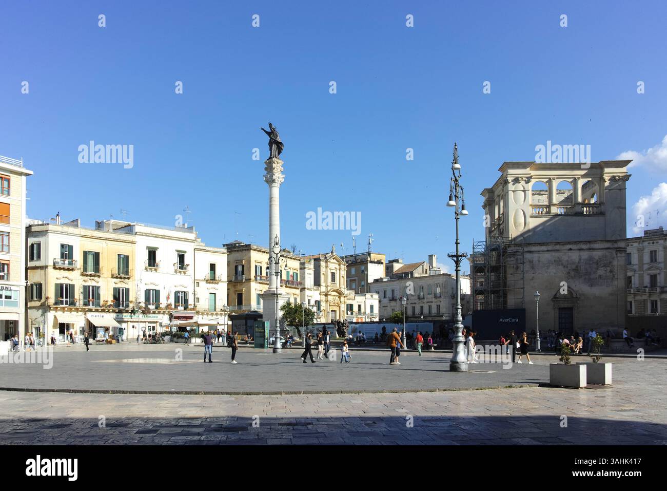 LECCE, ITALY - MAY 12, 2024: Amazing view of The Old town of Lecce ...