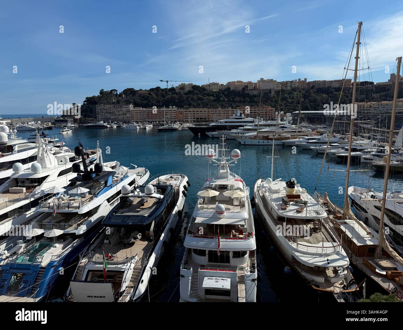 Port Hercule, marina, Monaco Stock Photo - Alamy
