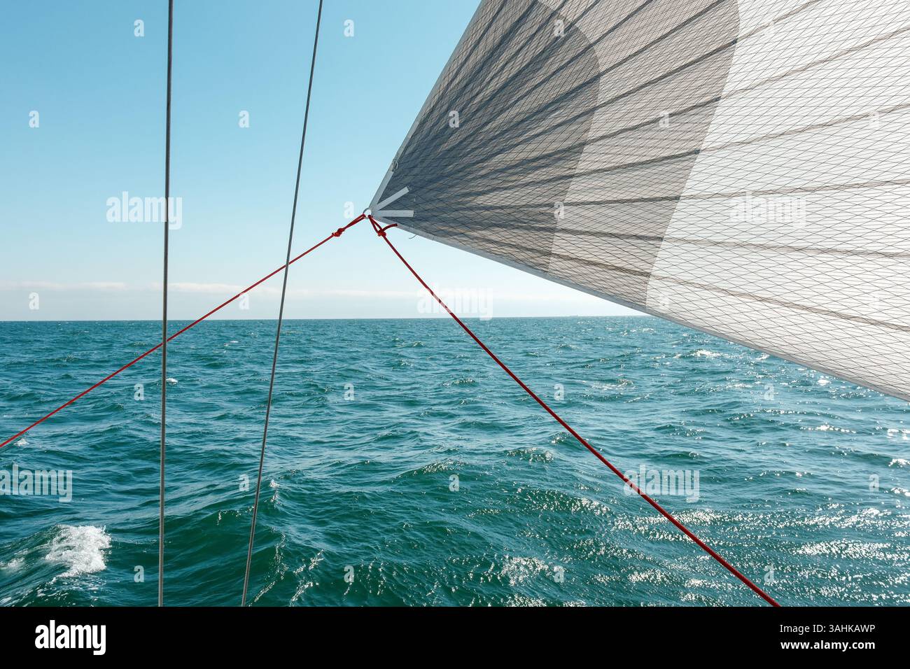 9 April 2025 - Portsmouth, UK - Sailing on the South Coast of England ...