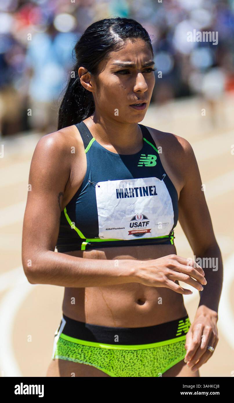 Jun 25, 2017 Sacramento, CA : Women's 800m final Brenda Martinez at the ...