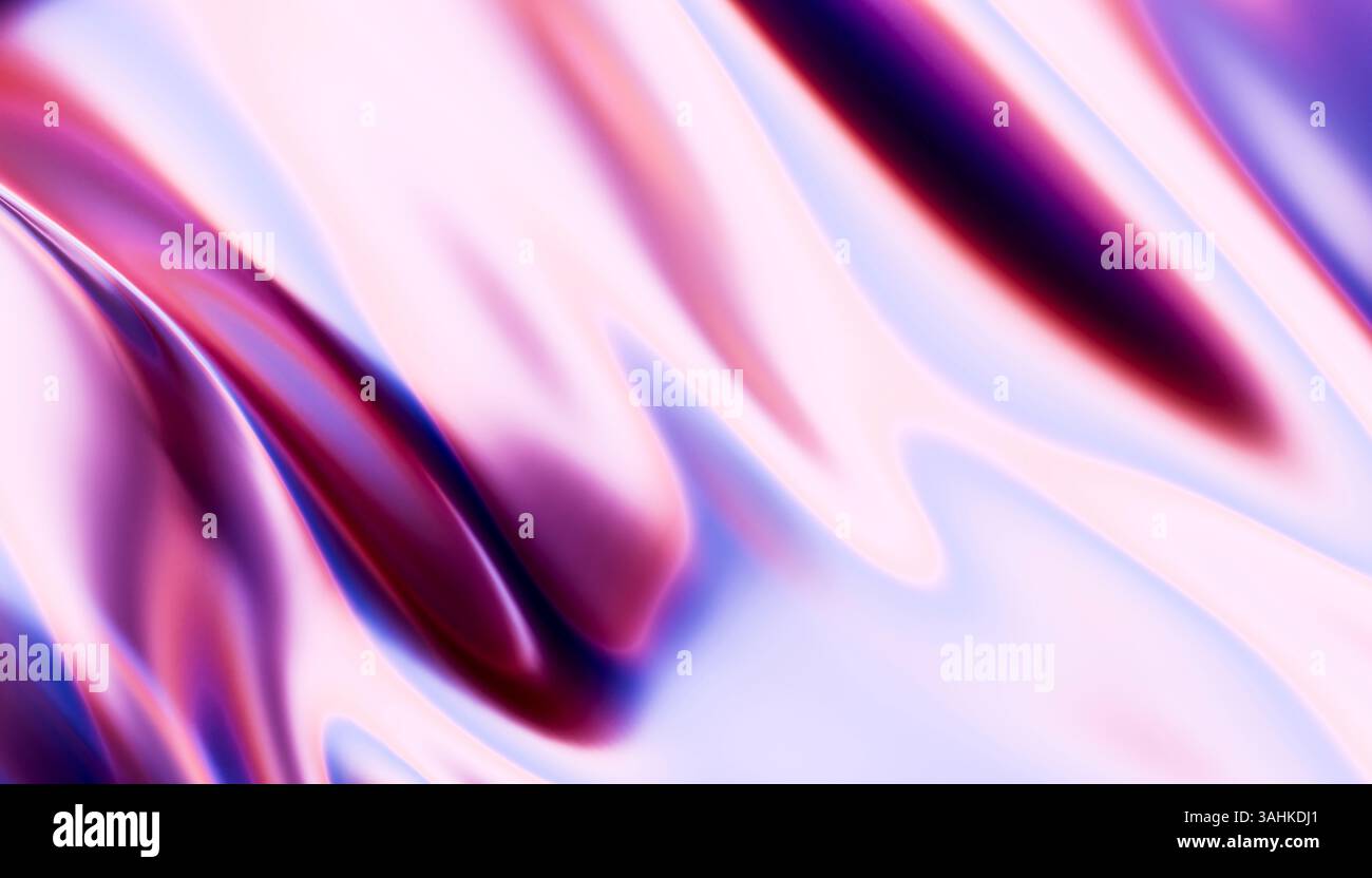 Abstract smooth flowing gradient pattern in pink and purple hues with ...