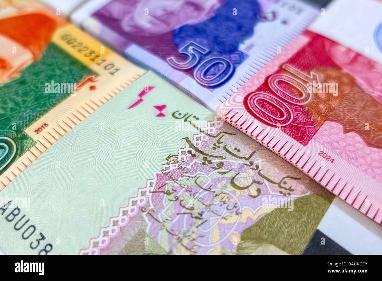 Pakistani Currency Banknote. Business and Finance concept Stock Photo ...