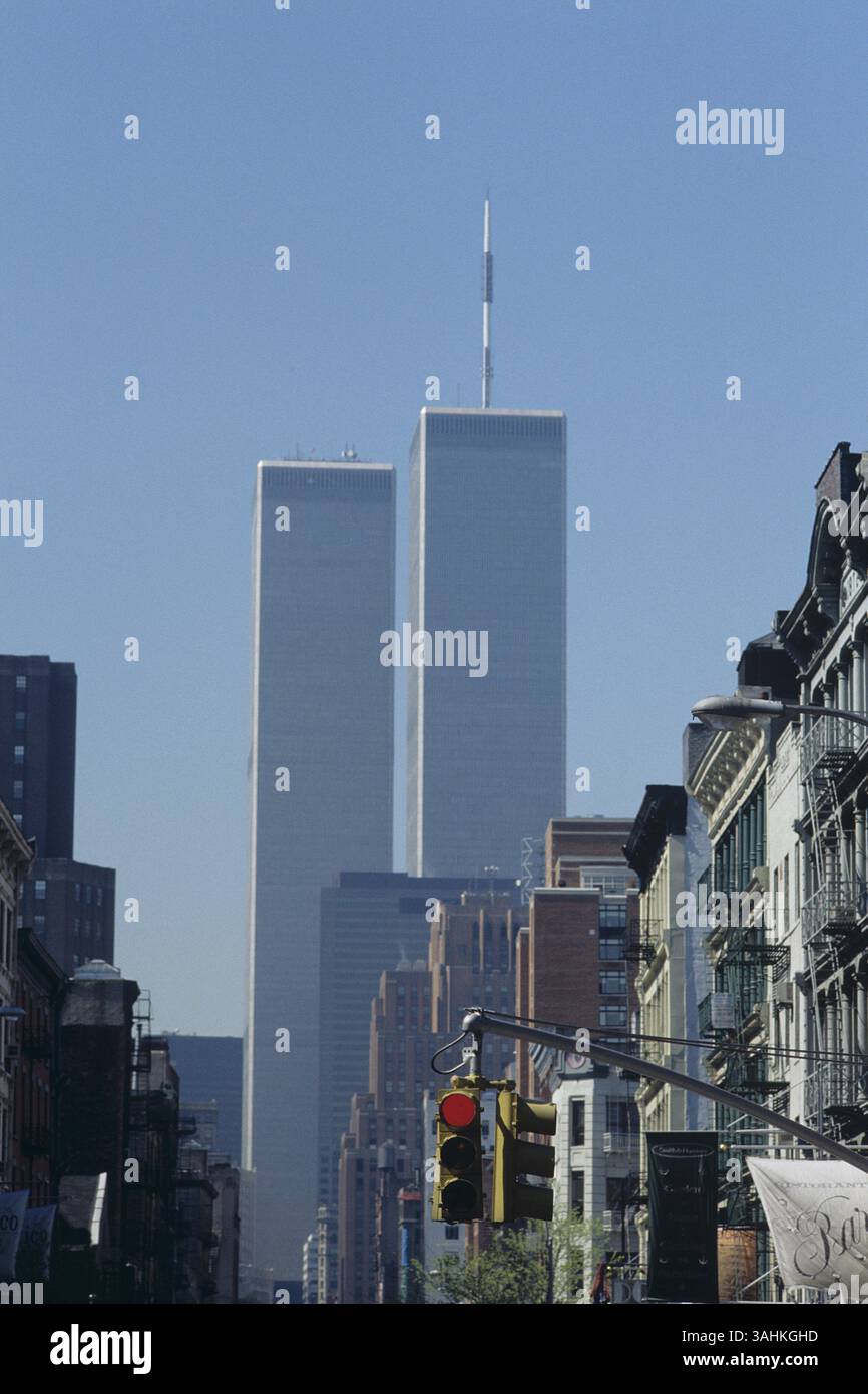 June 29, 2017 - United States - View of the Twin Towers; before being ...