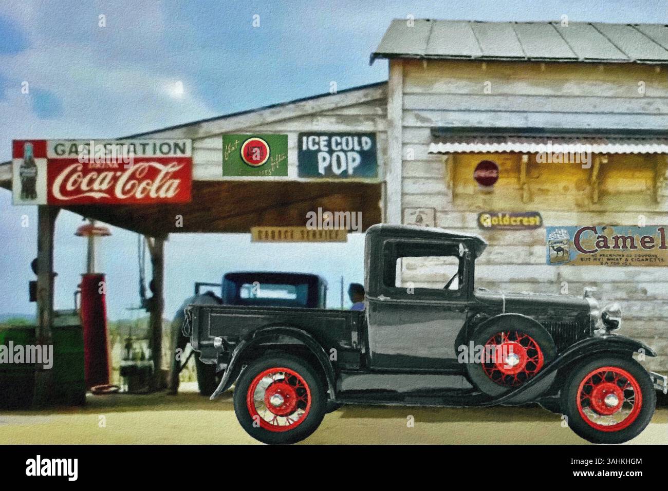 1928 ford model a pickup roadster hi-res stock photography and images ...