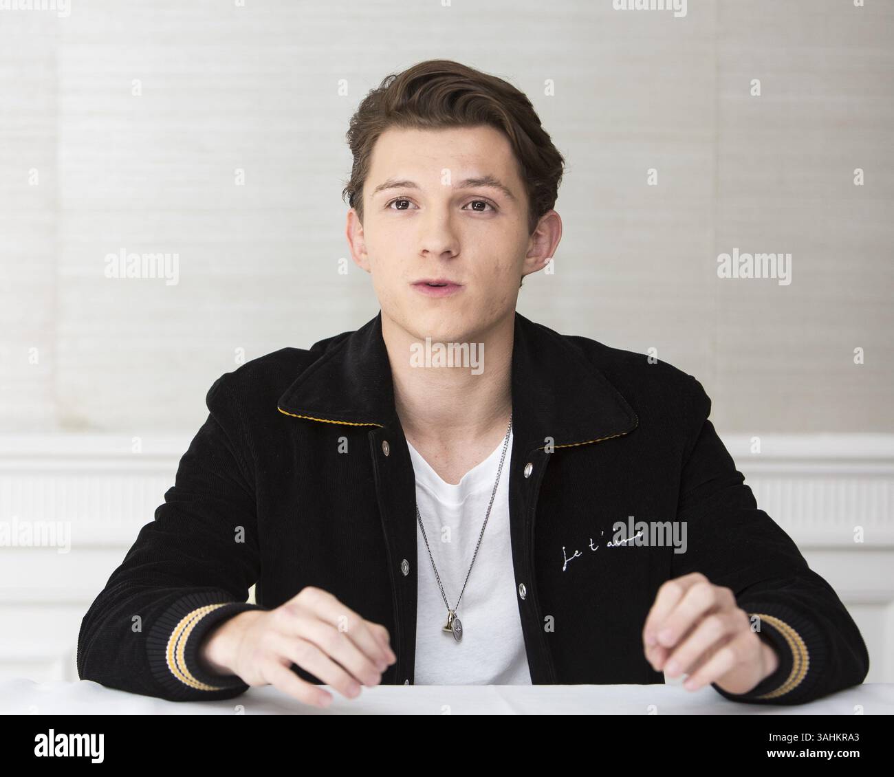 June 28, 2017 - Hollywood, California, U.S. - TOM HOLLAND promotes ...