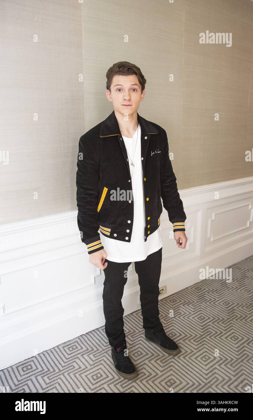 June 28, 2017 - Hollywood, California, U.S. - TOM HOLLAND promotes ...