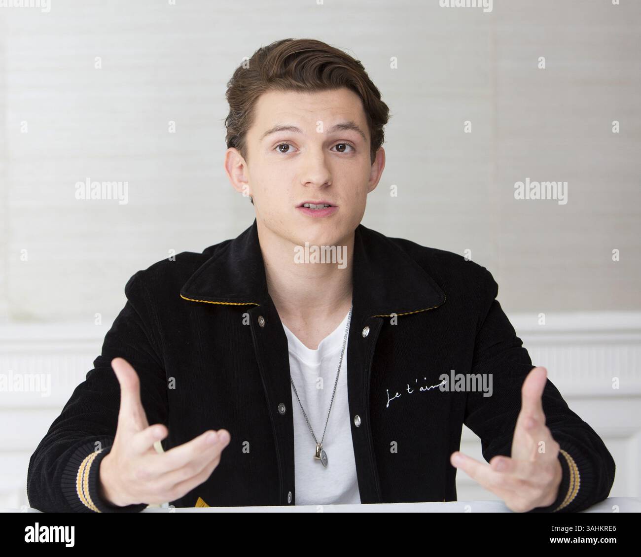 June 28, 2017 - Hollywood, California, U.S. - TOM HOLLAND promotes ...