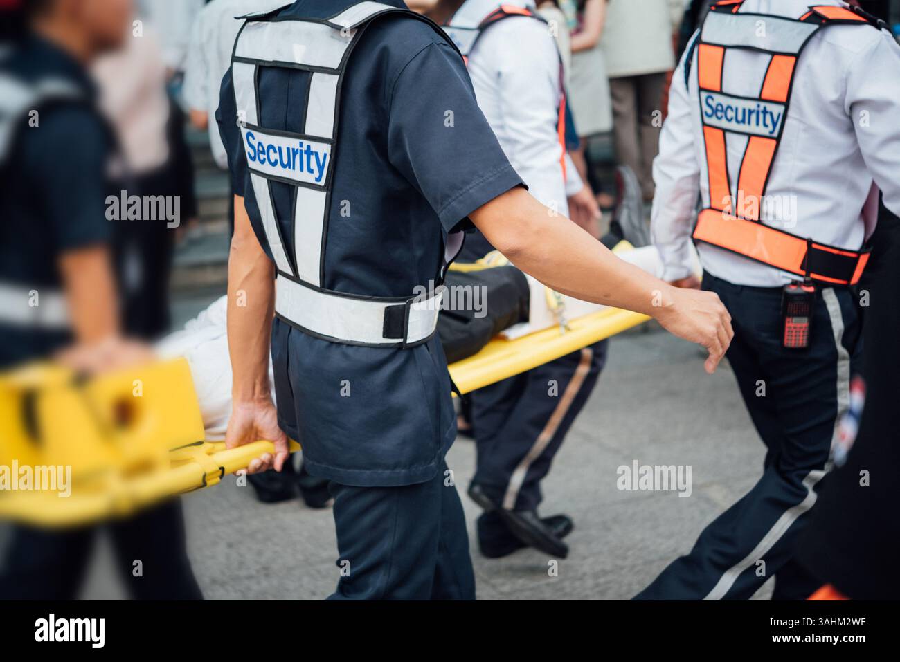 Many working people preparedness for fire drill or other disaster by ...