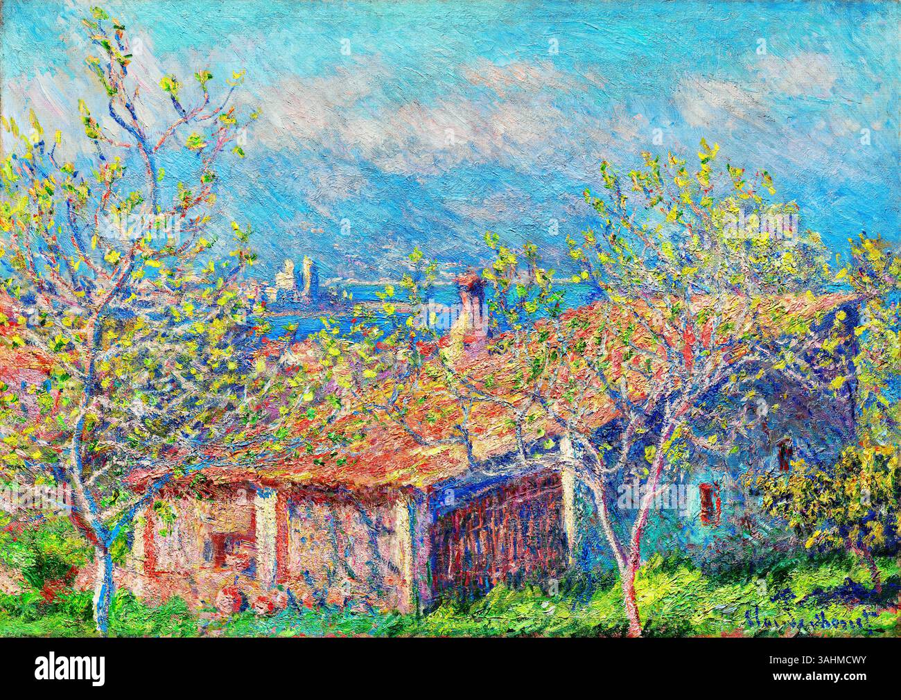 Gardener’s House at Antibes (1888) by Claude Monet – French ...