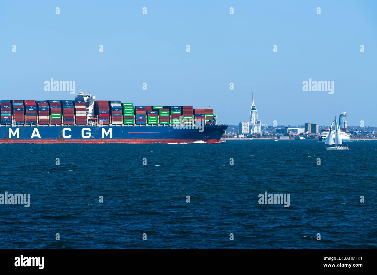 Container route visual hi-res stock photography and images - Alamy