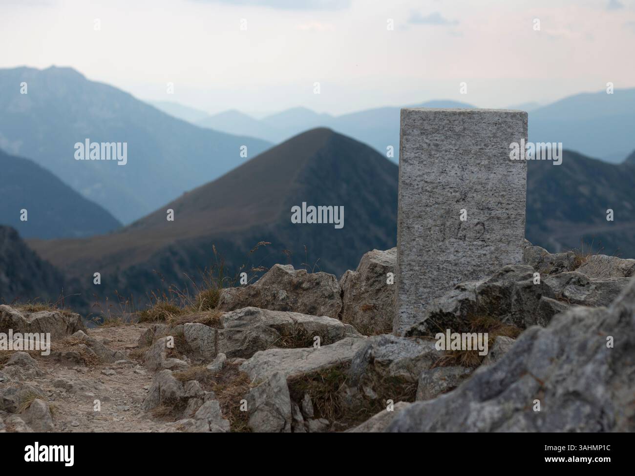 Quiet mountain trail in hi-res stock photography and images - Alamy