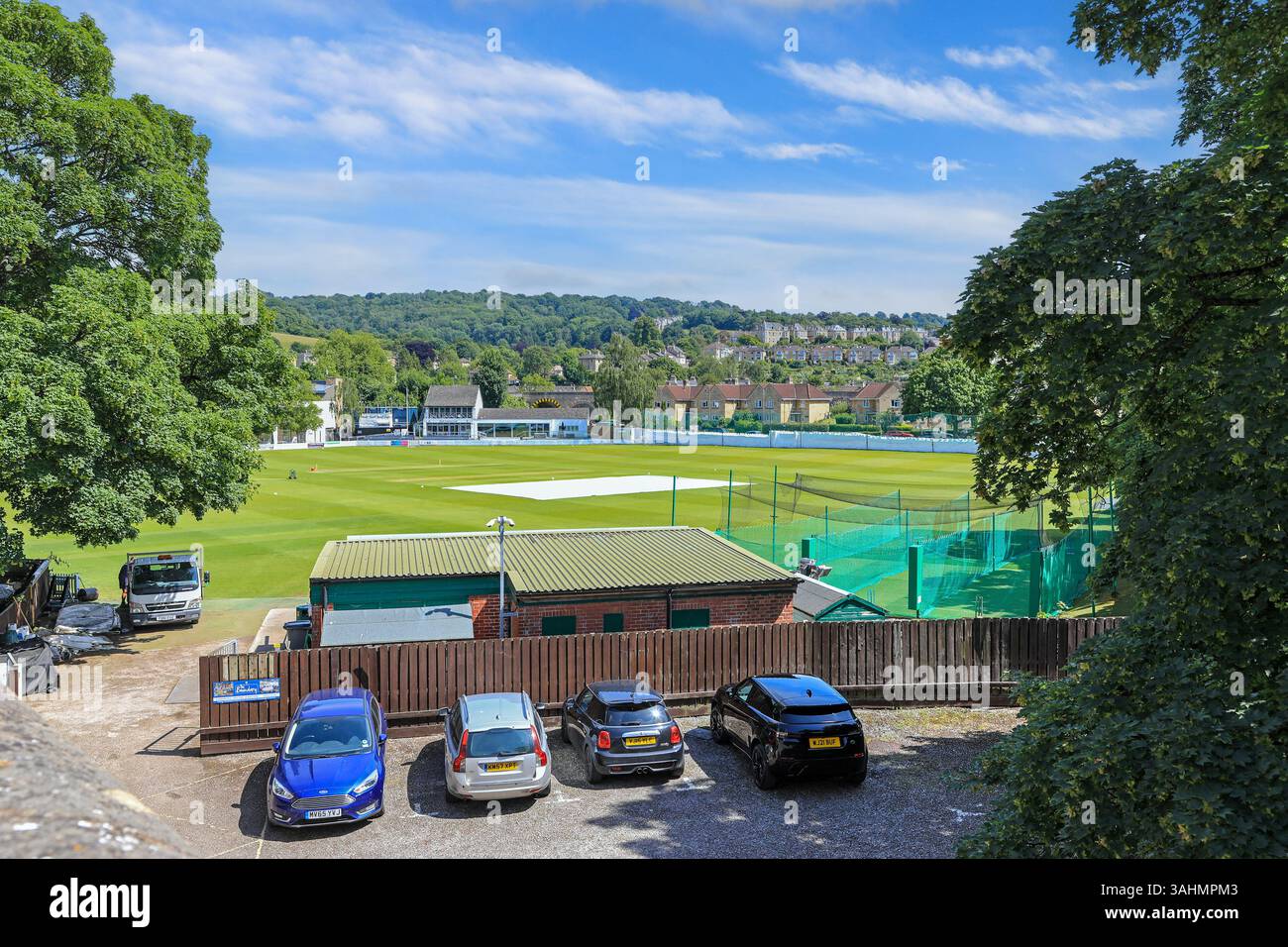 Bath Cricket Club Ground, Bath, Somerset, England, UK Stock Photo - Alamy