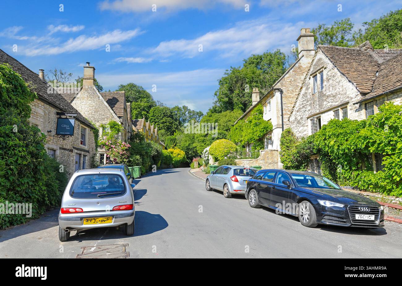Castle Combe village, Wiltshire, England, UK Stock Photo - Alamy