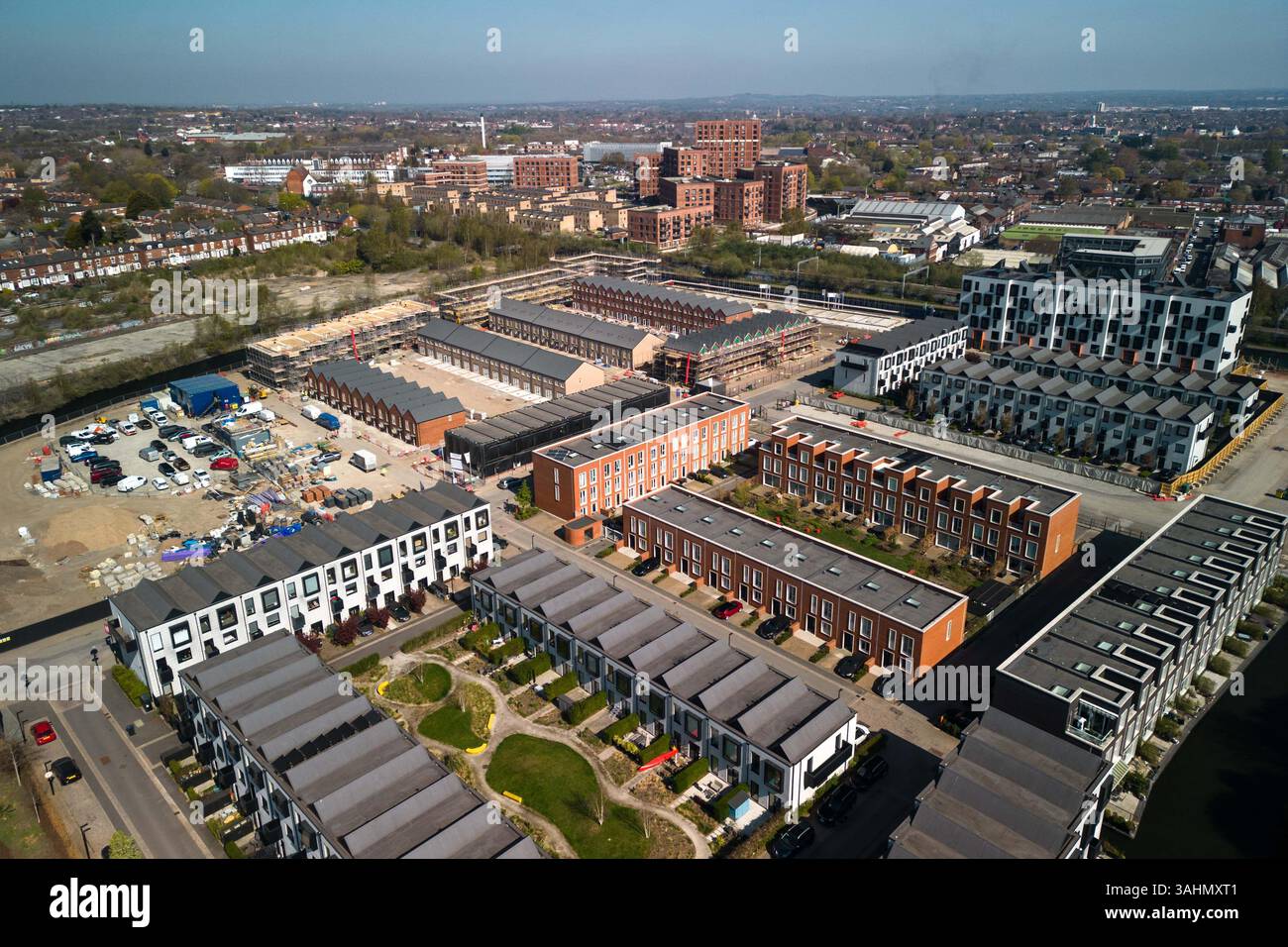 Edgbaston, Birmingham, 10th April 2025: Construction continues on ...