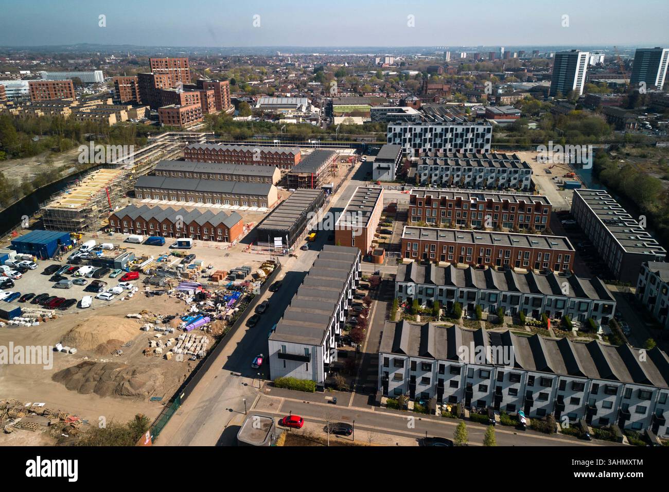 Edgbaston, Birmingham, 10th April 2025: Construction continues on ...