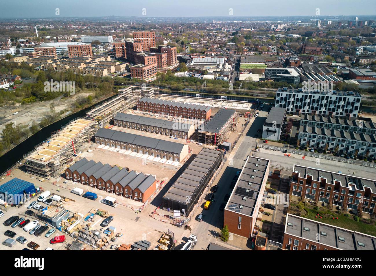 Edgbaston, Birmingham, 10th April 2025: Construction continues on ...